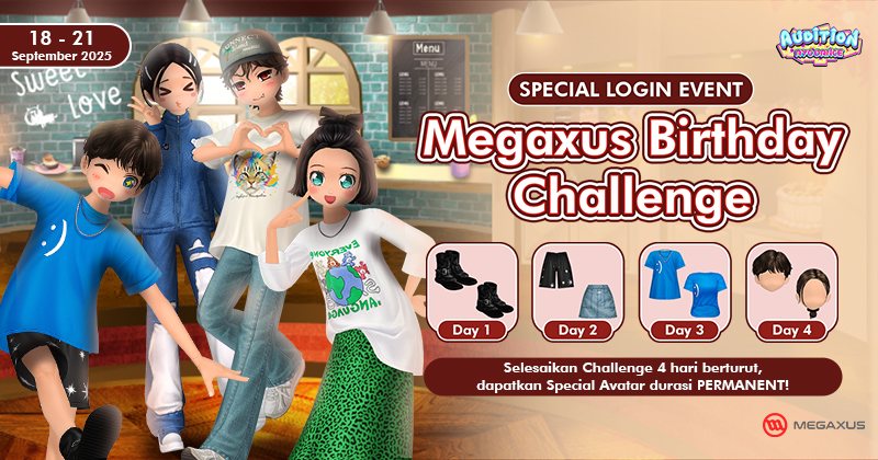 Megaxus Birthday Challenge 2025 - Audition AyoDance